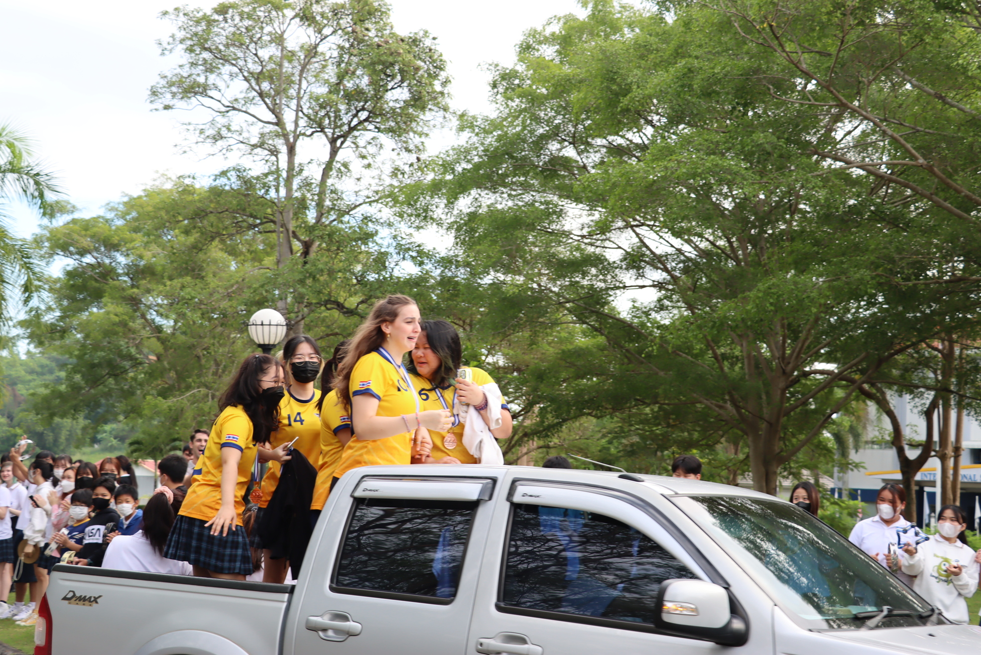 Mini pep rally! – ISE | International School Eastern Seaboard