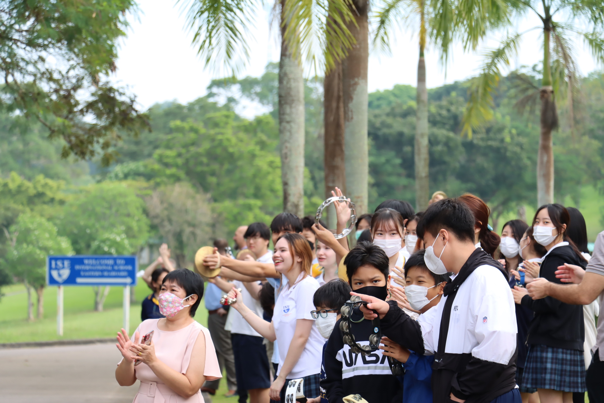 Mini pep rally! – ISE | International School Eastern Seaboard